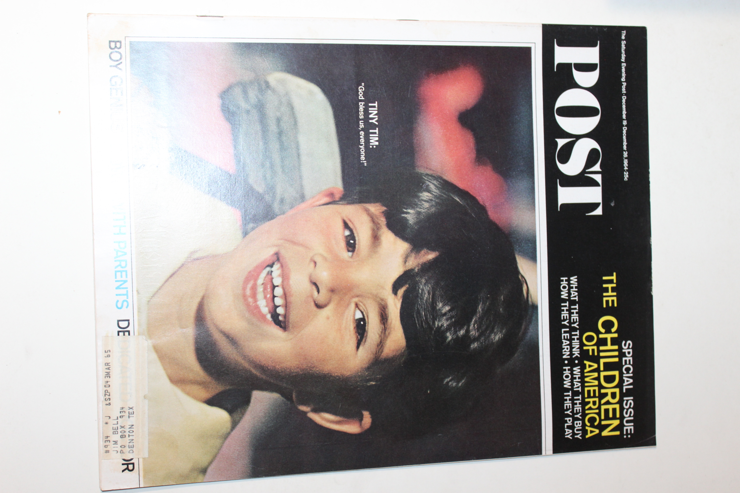 Saturday Evening Post Magazine December 26, 1964 Christmas Carol ...