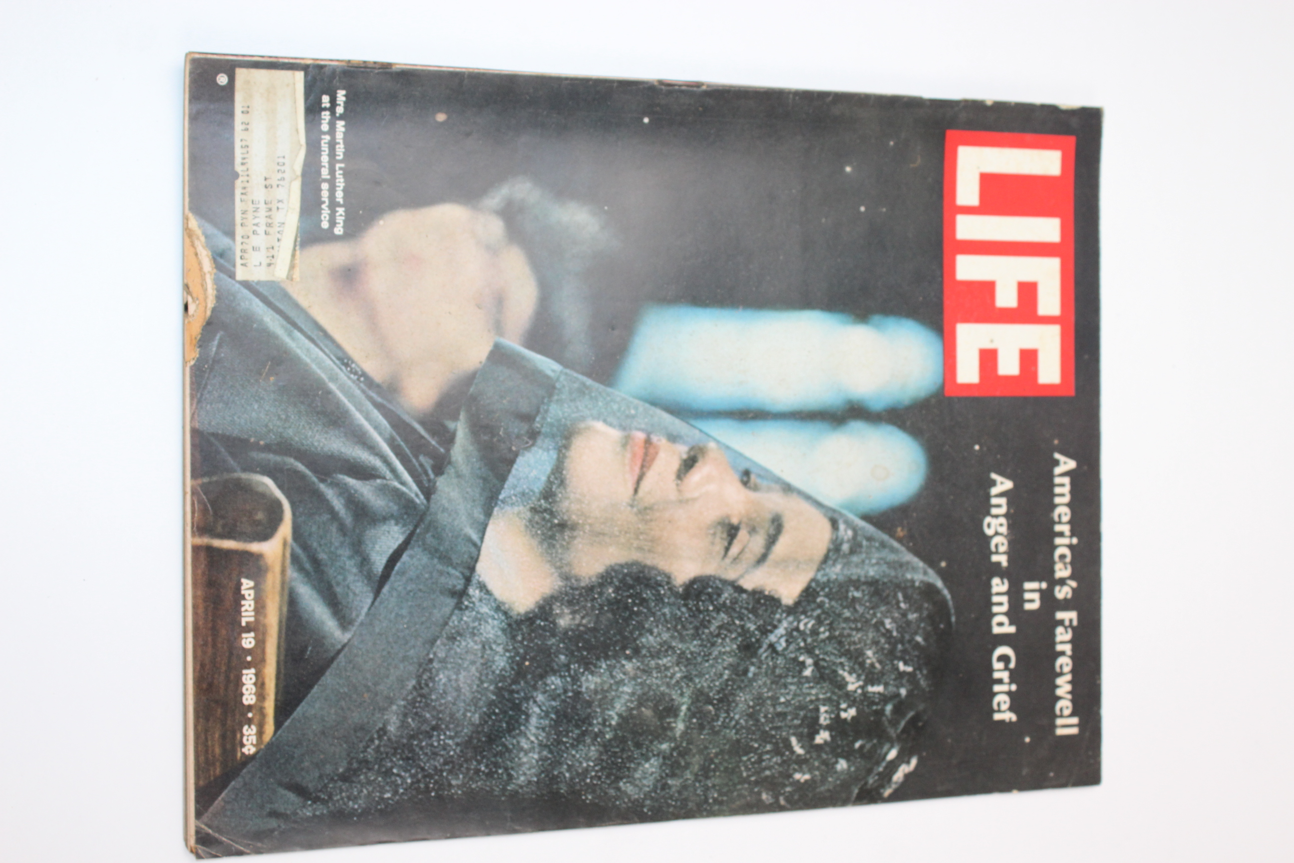 LIFE MAGAZINE APRIL 19 1968 America’s Farewell in Anger and Grief £7.59 ...